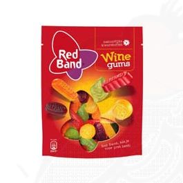 Red Band Wine Gums 305 grams | Online Kopen
